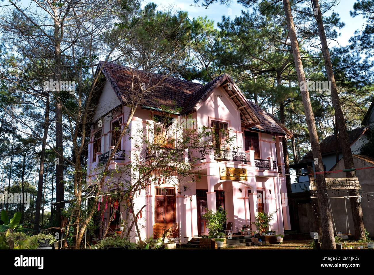 Zone touristique de Mang Den, quartier de Kon Plong, province de Kon ...