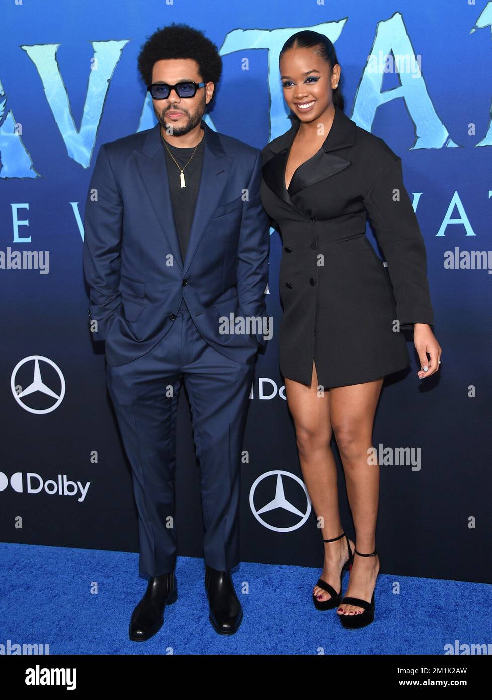 Hollywood, Californie sur 12 décembre 2022. The Weeknd et H.E.R. aka ...
