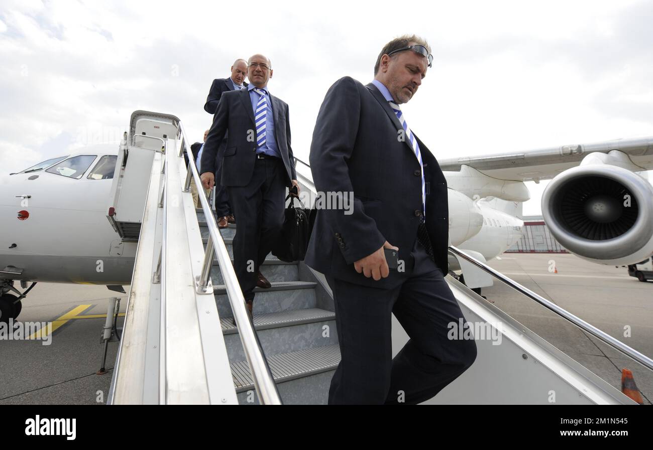 20120822 - ZURICH, SUISSE: Le directeur technique de Genk, Gunter ...