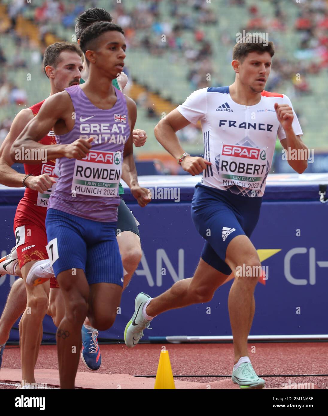 ROWDEN Daniel de Grande-Bretagne et ROBERT Benjamin de France HOMMES ...