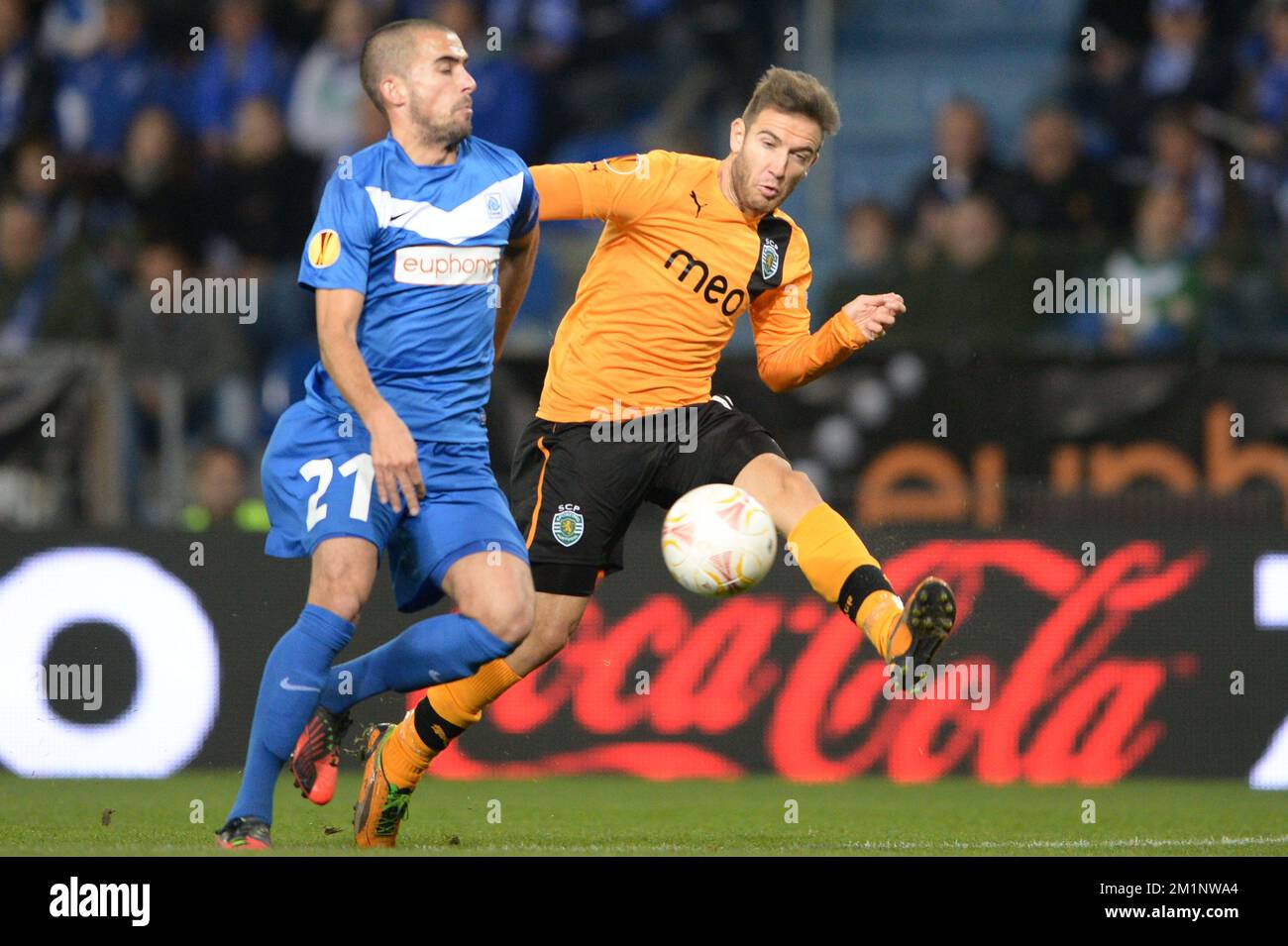 20121025 - GENK, BELGIQUE: Daniel Artola Fernandez de Genk et Diego ...
