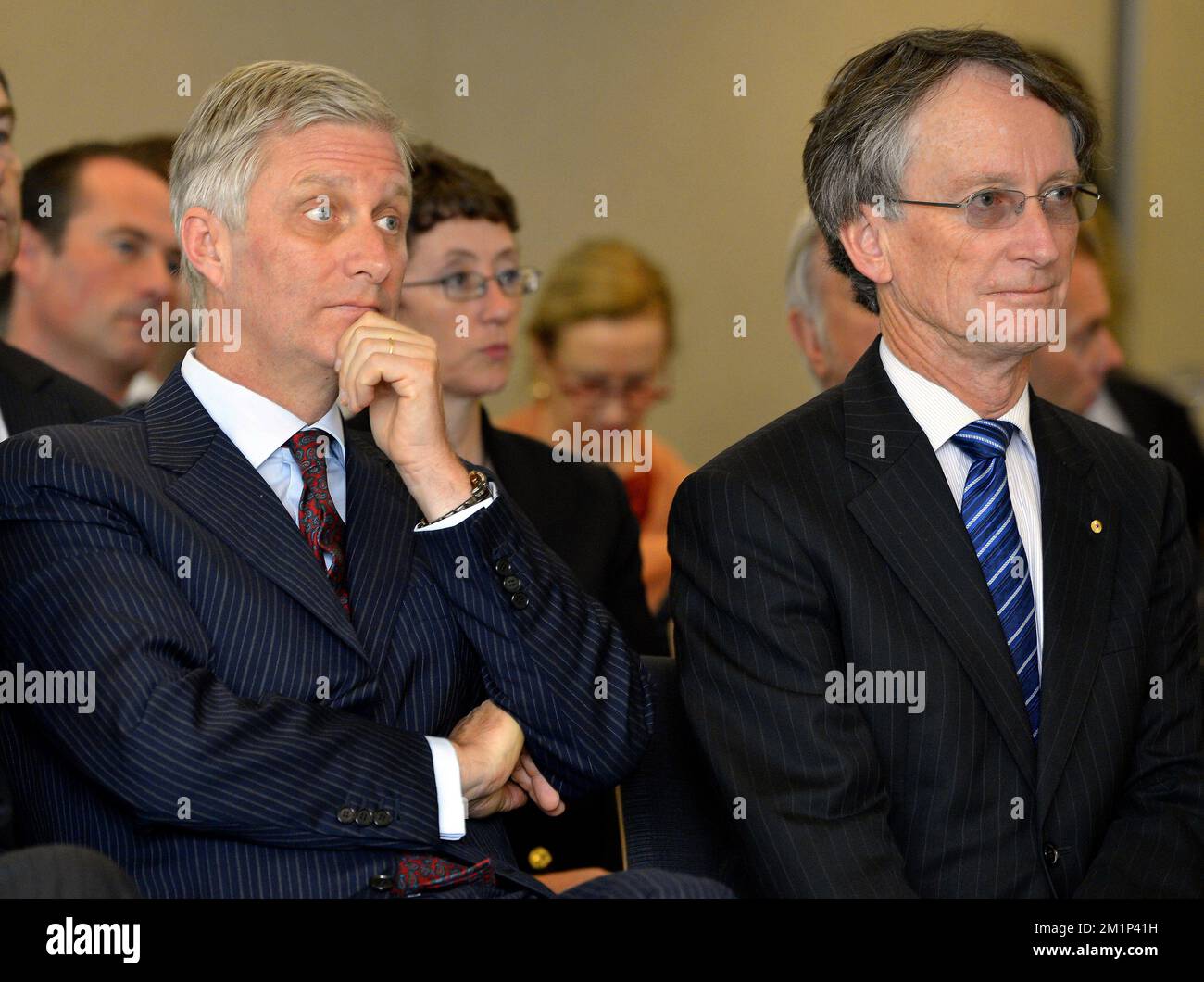20121119 - PERTH, AUSTRALIE : Prince héritier Philippe de Belgique et ...