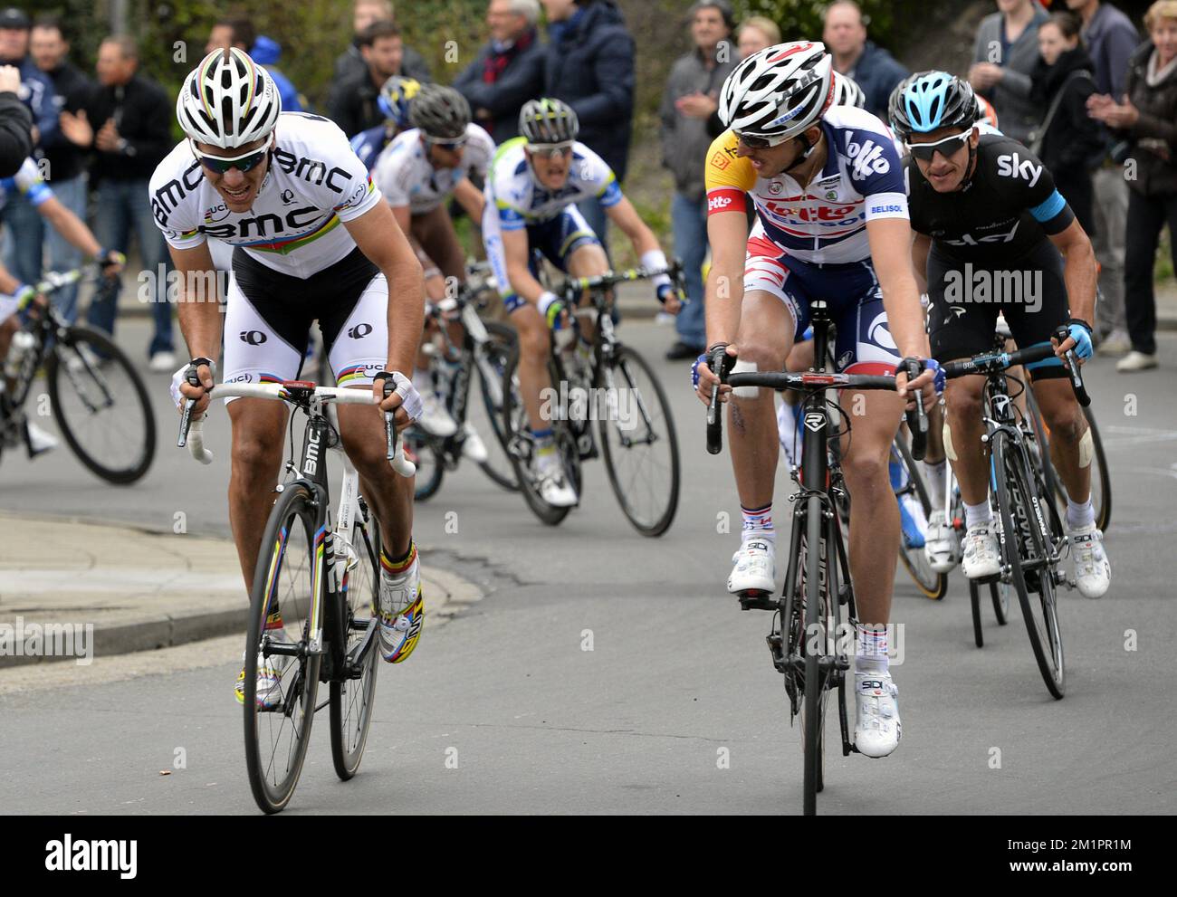 20130421 - LIEGE, BELGIQUE : Philippe Gilbert belge de BMC Racing Team ...