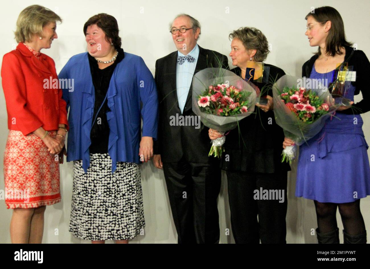 20130527 - BRUXELLES, BELGIQUE: La Princesse Astrid de Belgique (L) et ...