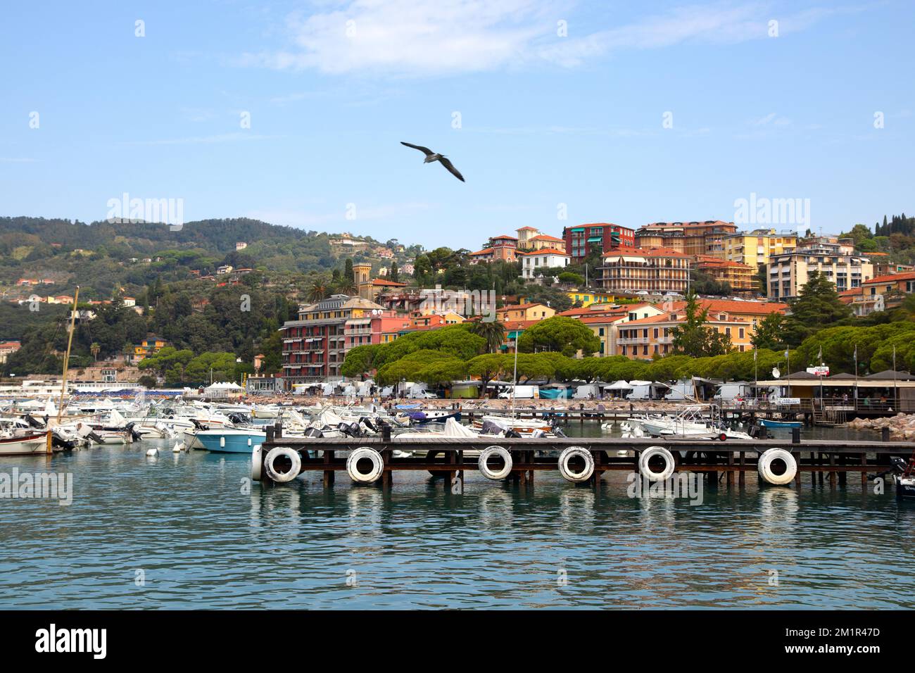 Lerici bay and beach Banque de photographies et d’images à haute ...