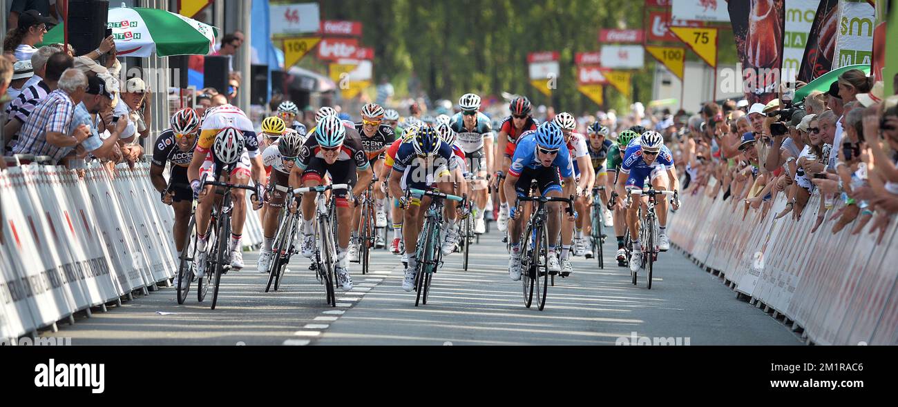 Kenny Dehaes Belge de Lotto - Belisol sprints pour la fin de la ...