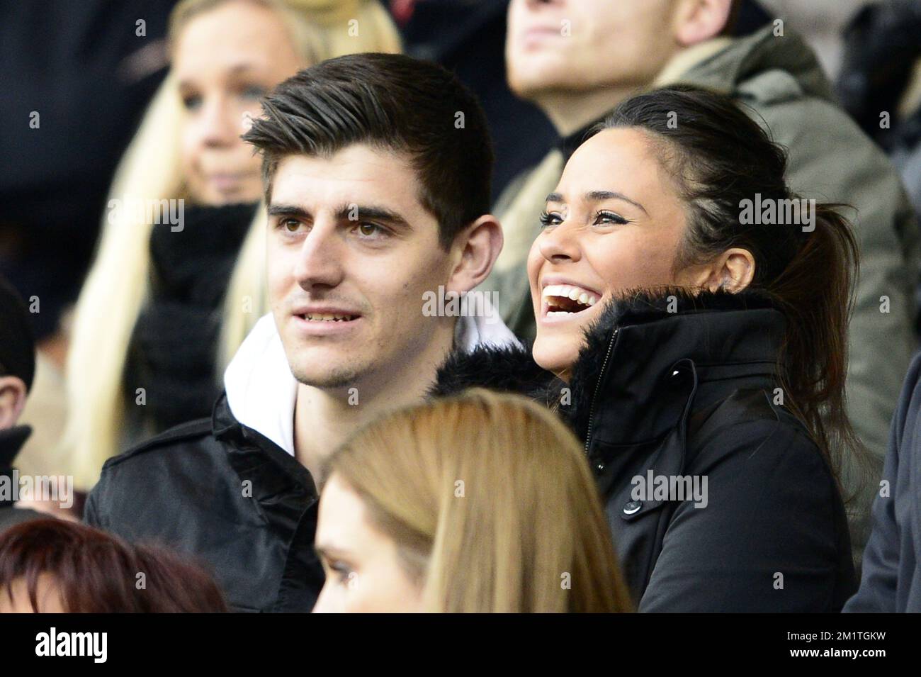 20131226 - GENK, BELGIQUE: Thibaut Courtois, ancien gardien de but de ...