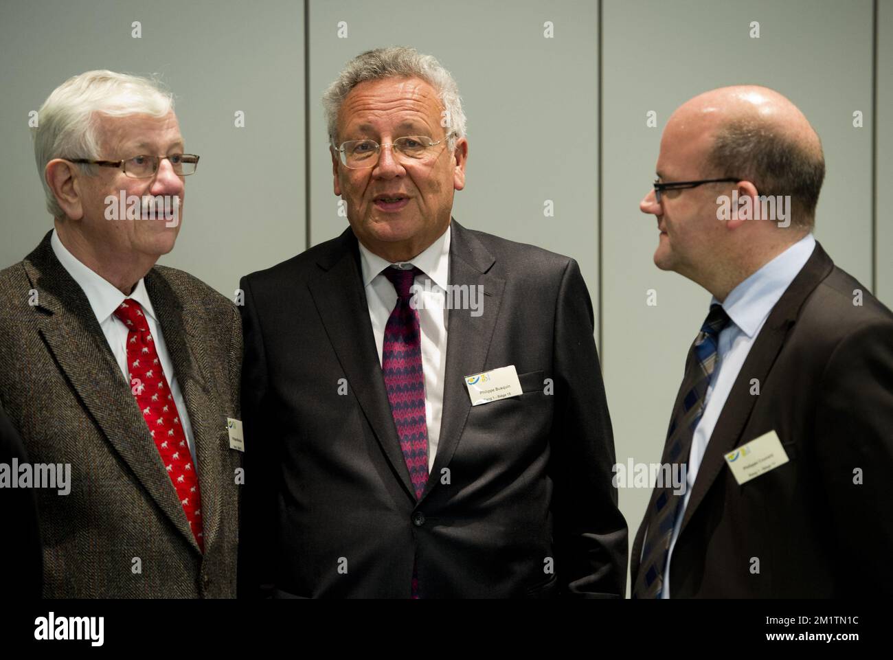 20140130 - BRUXELLES, BELGIQUE: Philippe Moureaux, ancien maire de la ...