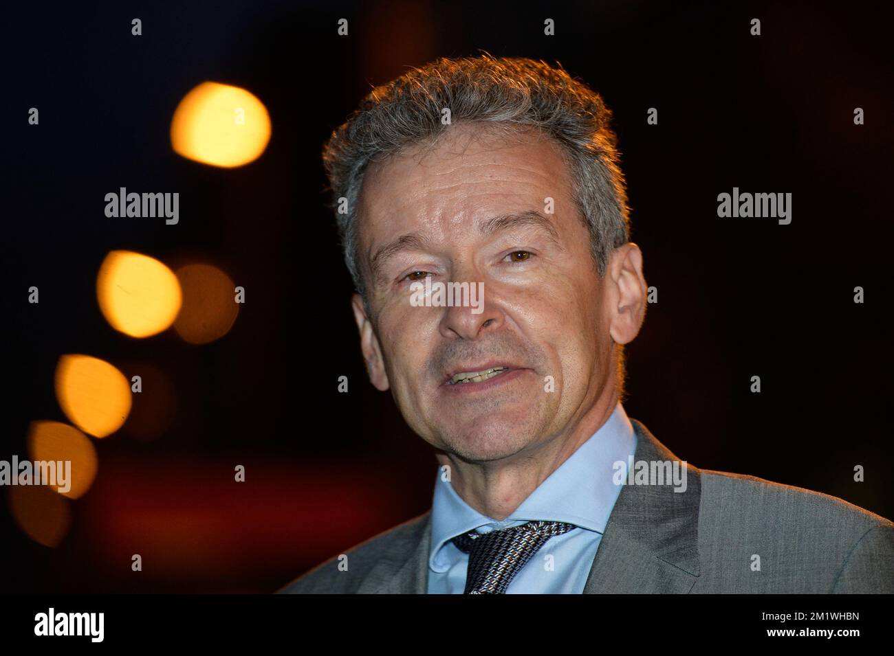 20141007 - FLEURUS, BELGIQUE: Koen Van Gerven, PDG de bpost ...