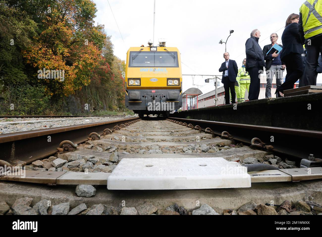 20141020 - DINANT, BELGIQUE: L'illustration montre la paix du nouveau système lors du lancement ...