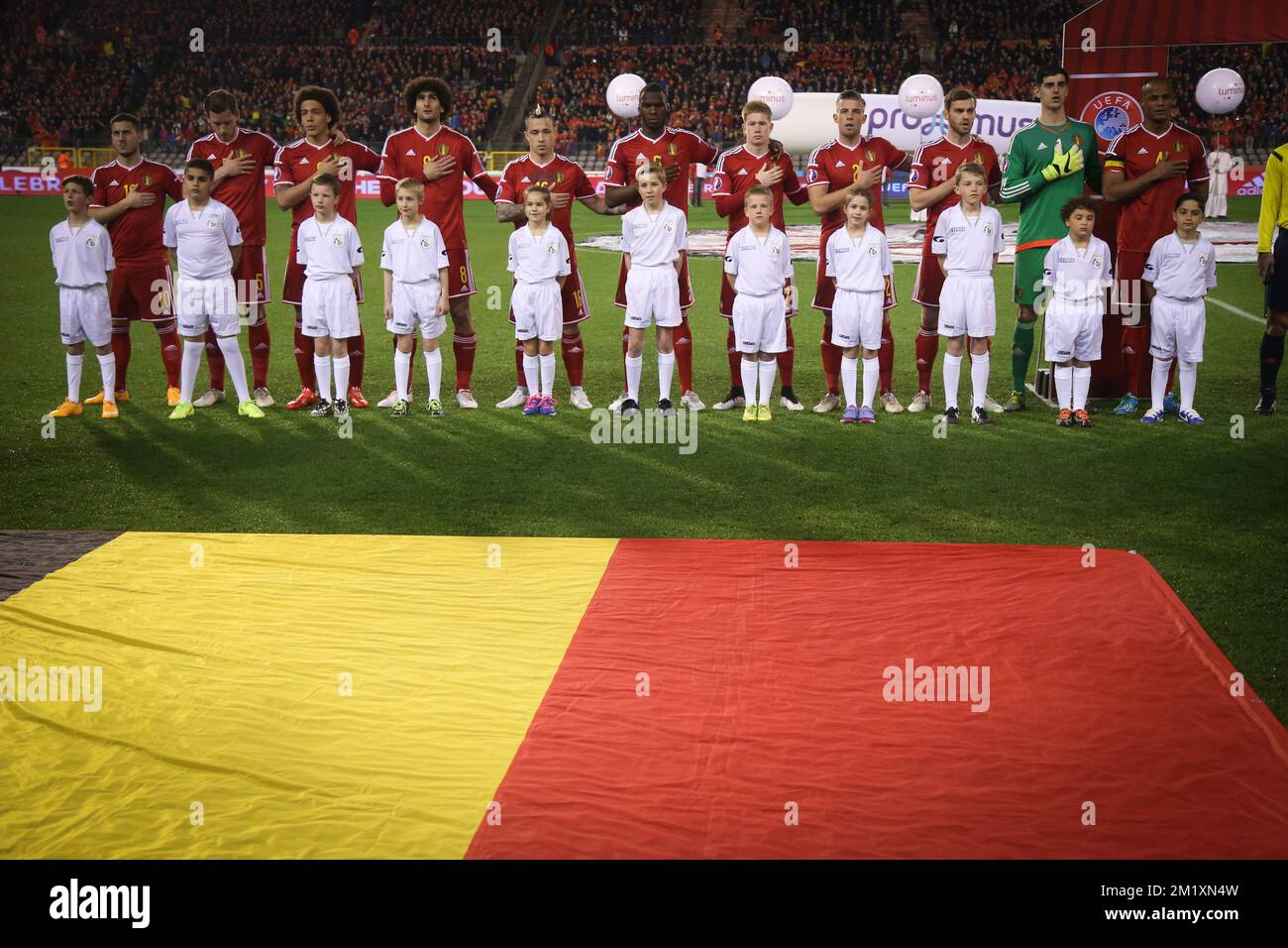 Eden Hazard en Belgique, Jan Vertonghen en Belgique, Axel Witsel en ...