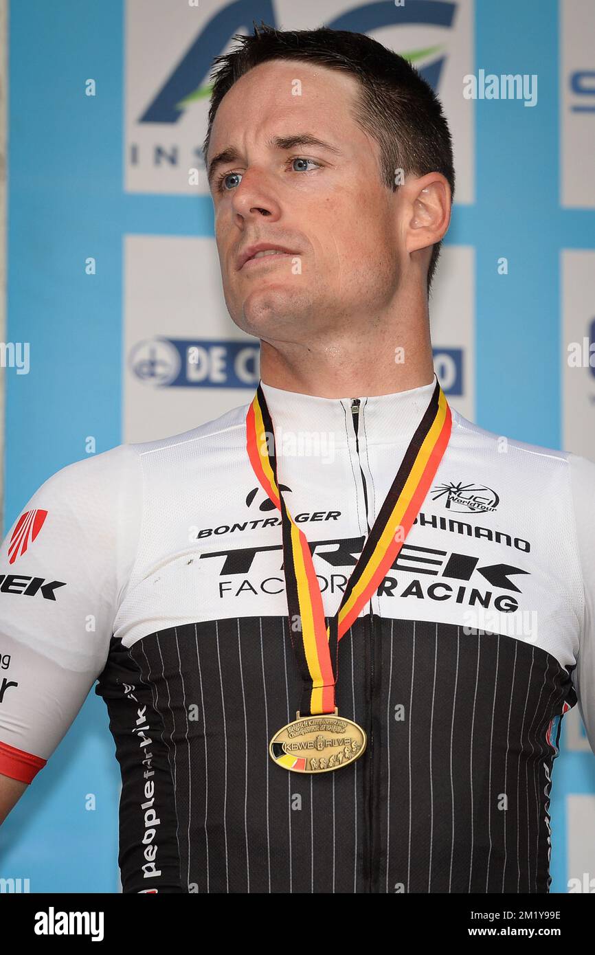 20150626 - MOL, BELGIQUE: Kristof belge Vandewalle of Trek Factory ...