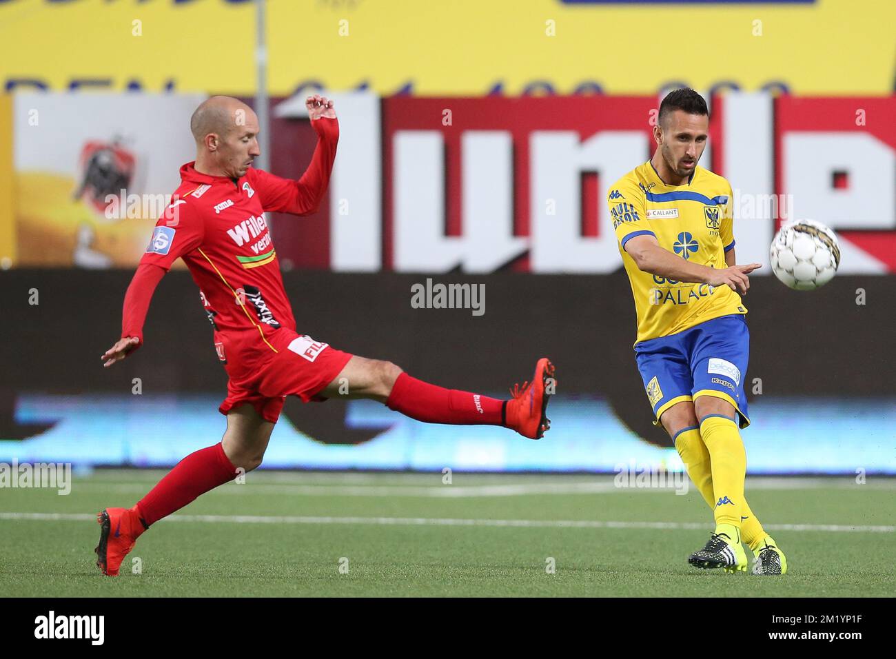20150808 - SINT-TRUIDEN, BELGIQUE : Frank Berrier d'Ostende et Faycal ...