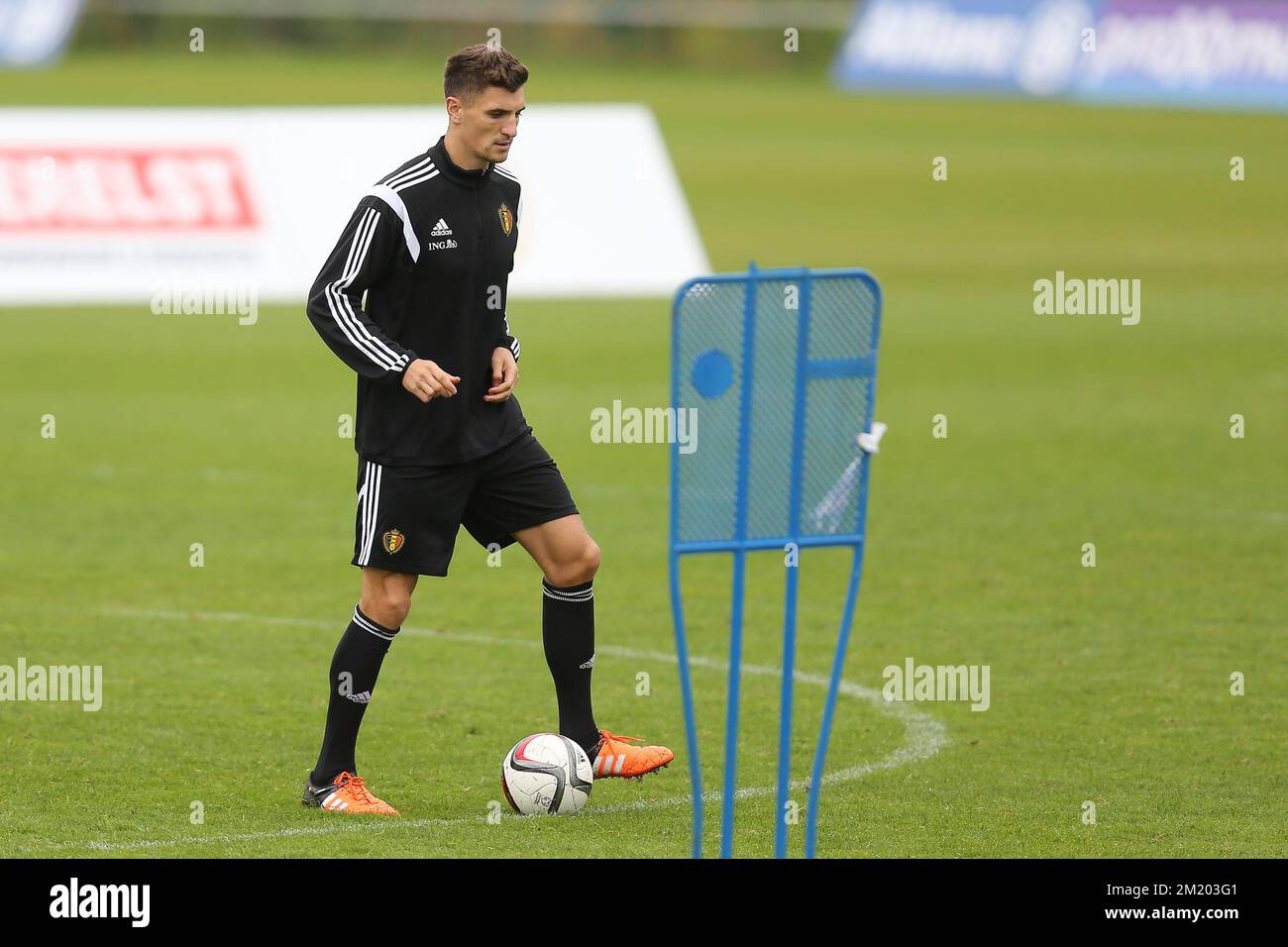 20151007 - BRUXELLES, BELGIQUE: Thomas Meunier de Belgique photographié ...