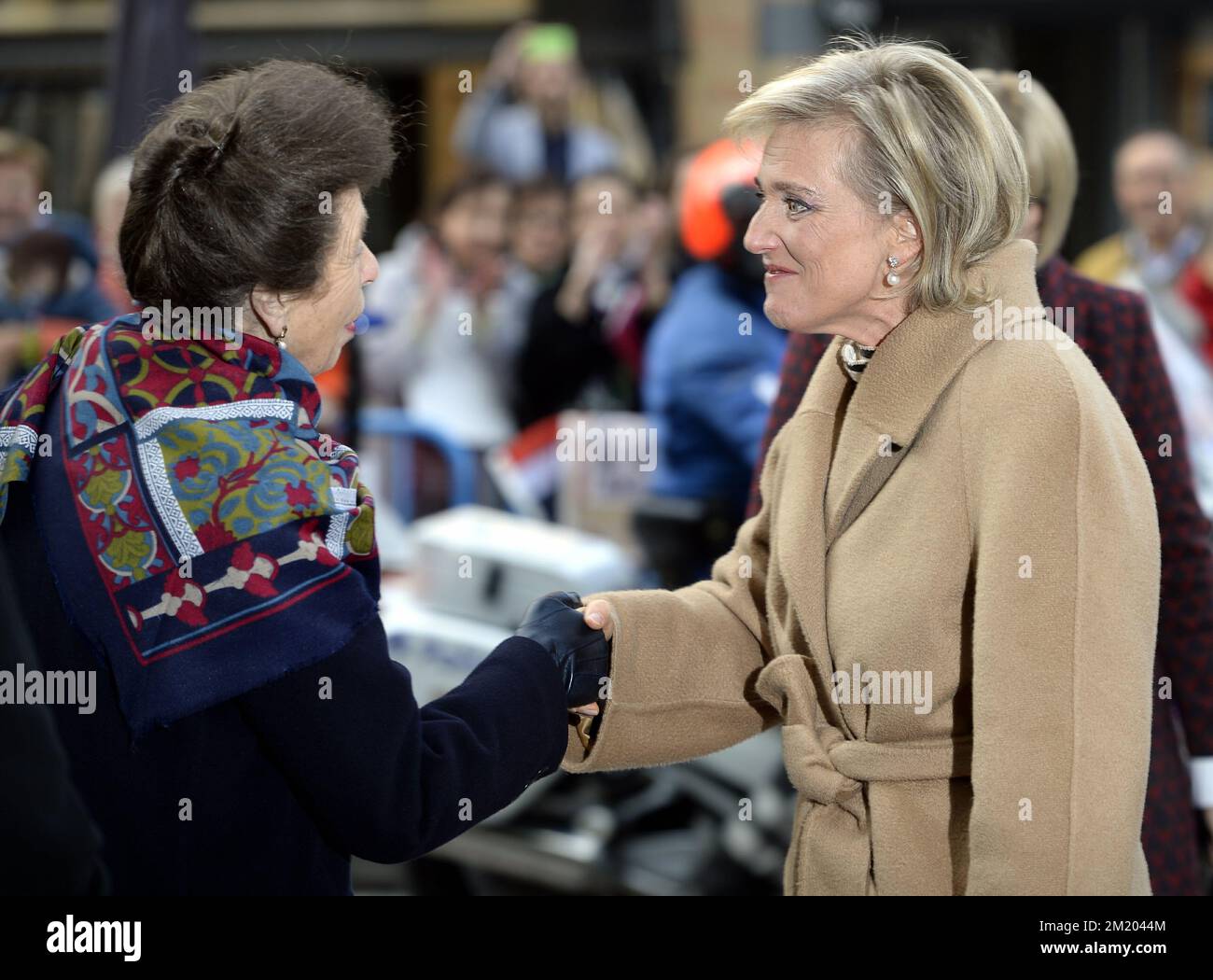 20151012 - BRUXELLES, BELGIQUE: La princesse Anne, la princesse Royale ...