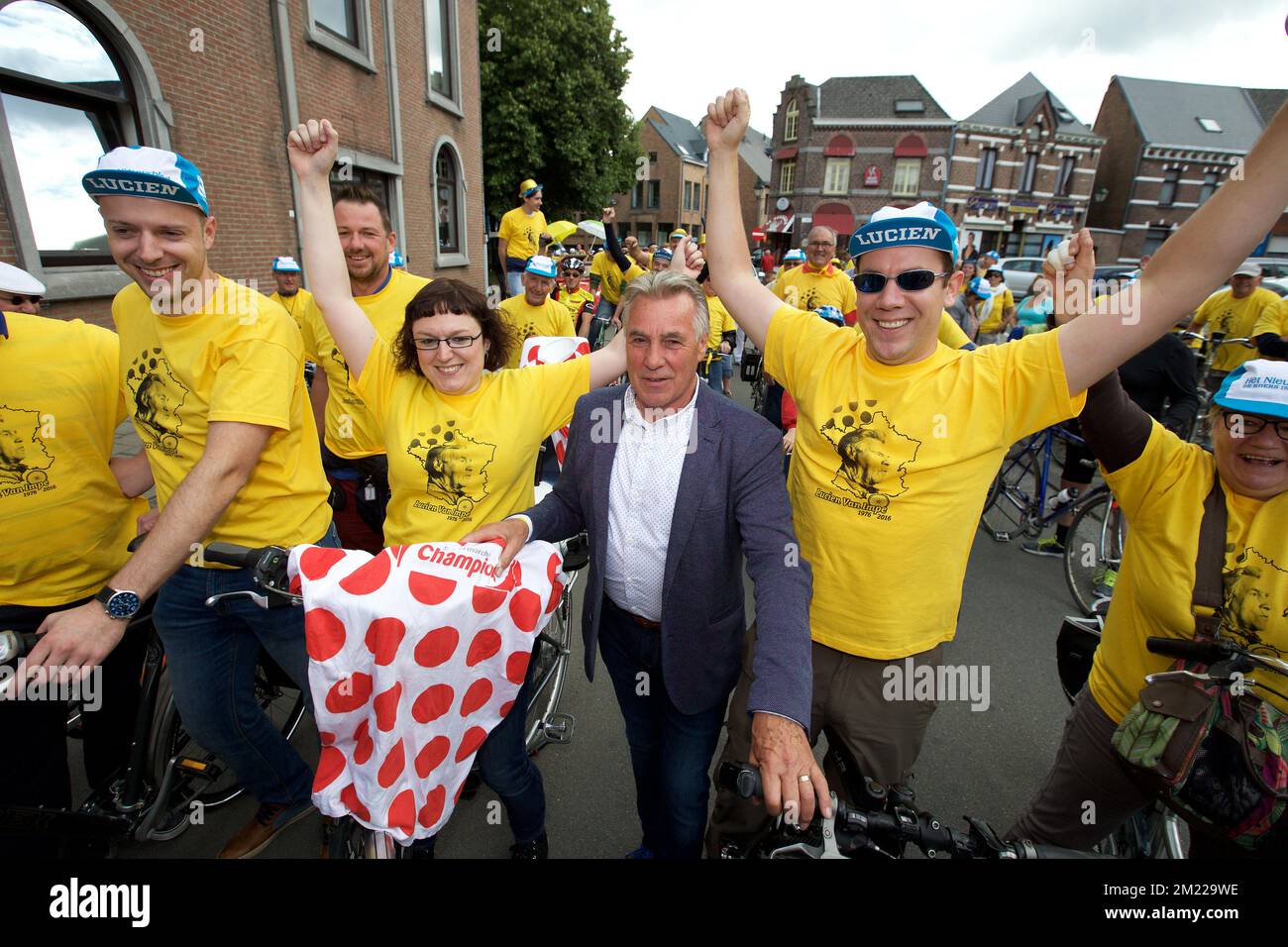 Ancien cycliste belge Lucien Van Impe photographié lors des ...