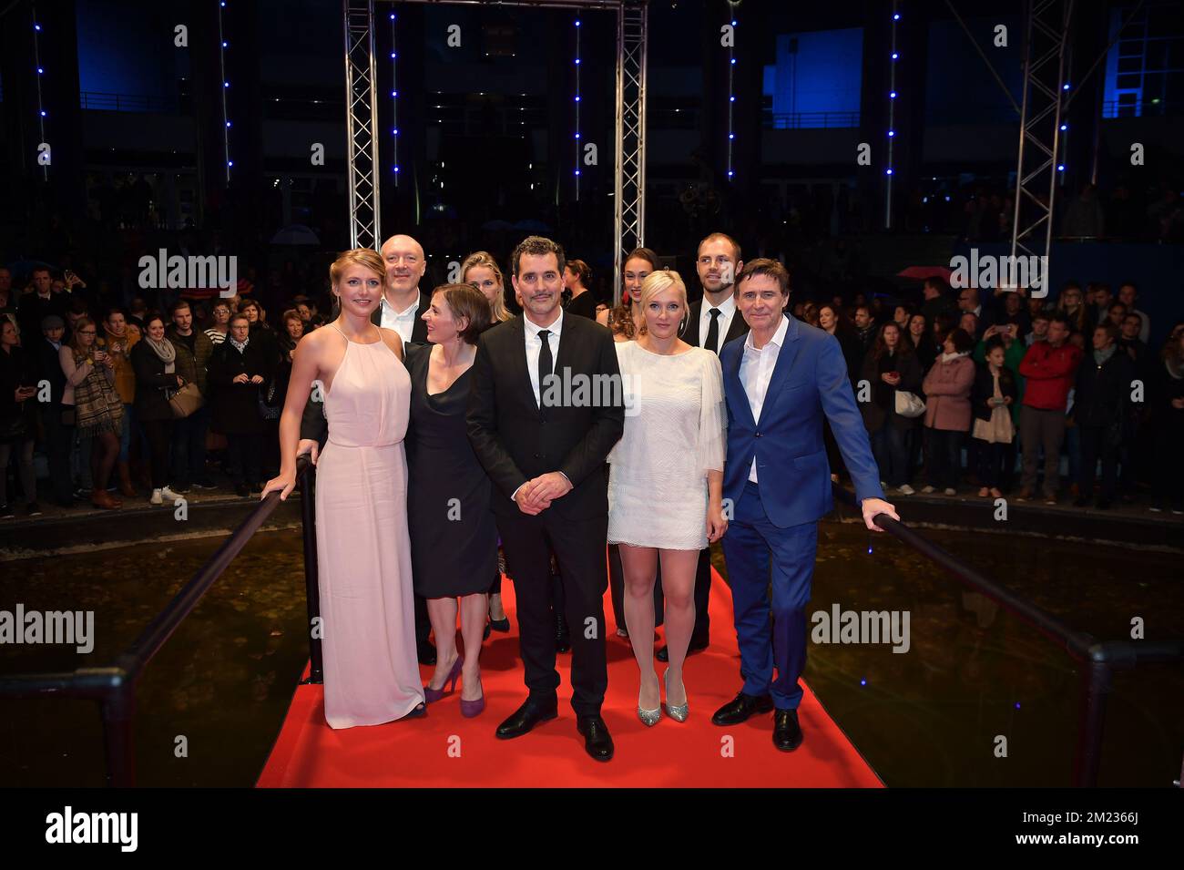 L'actrice Charlotte Vandermeersch, l'actrice Saskia Reeves, l ...