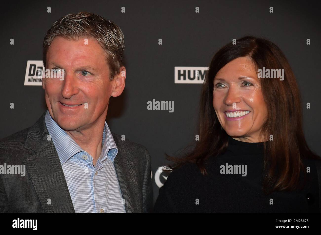 Francky Dury photographiée en vue de la première belge du film Erik Van ...