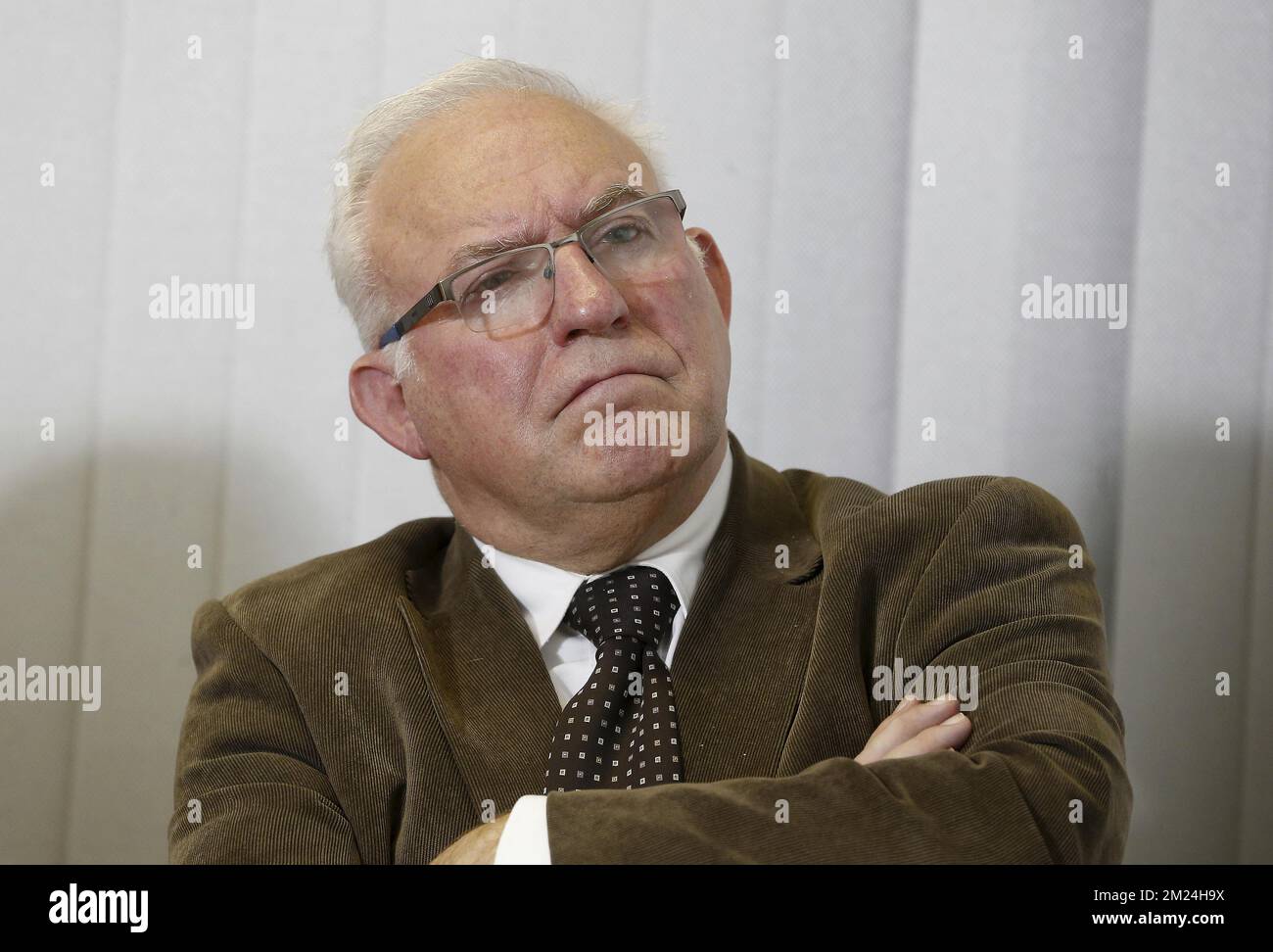 Christian Decoster, directeur général, a été photographié lors d'une ...
