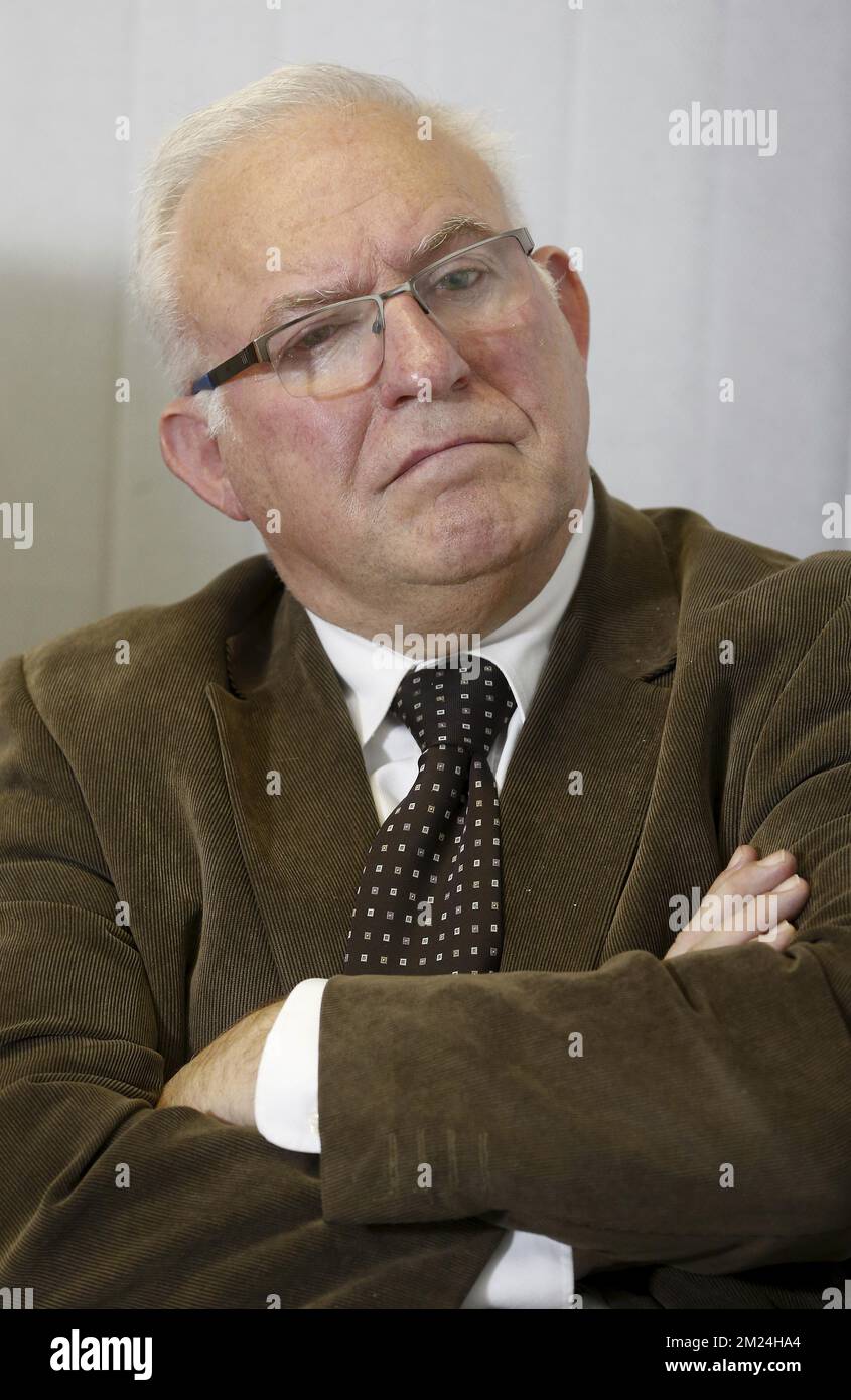 Christian Decoster, directeur général, a été photographié lors d'une ...