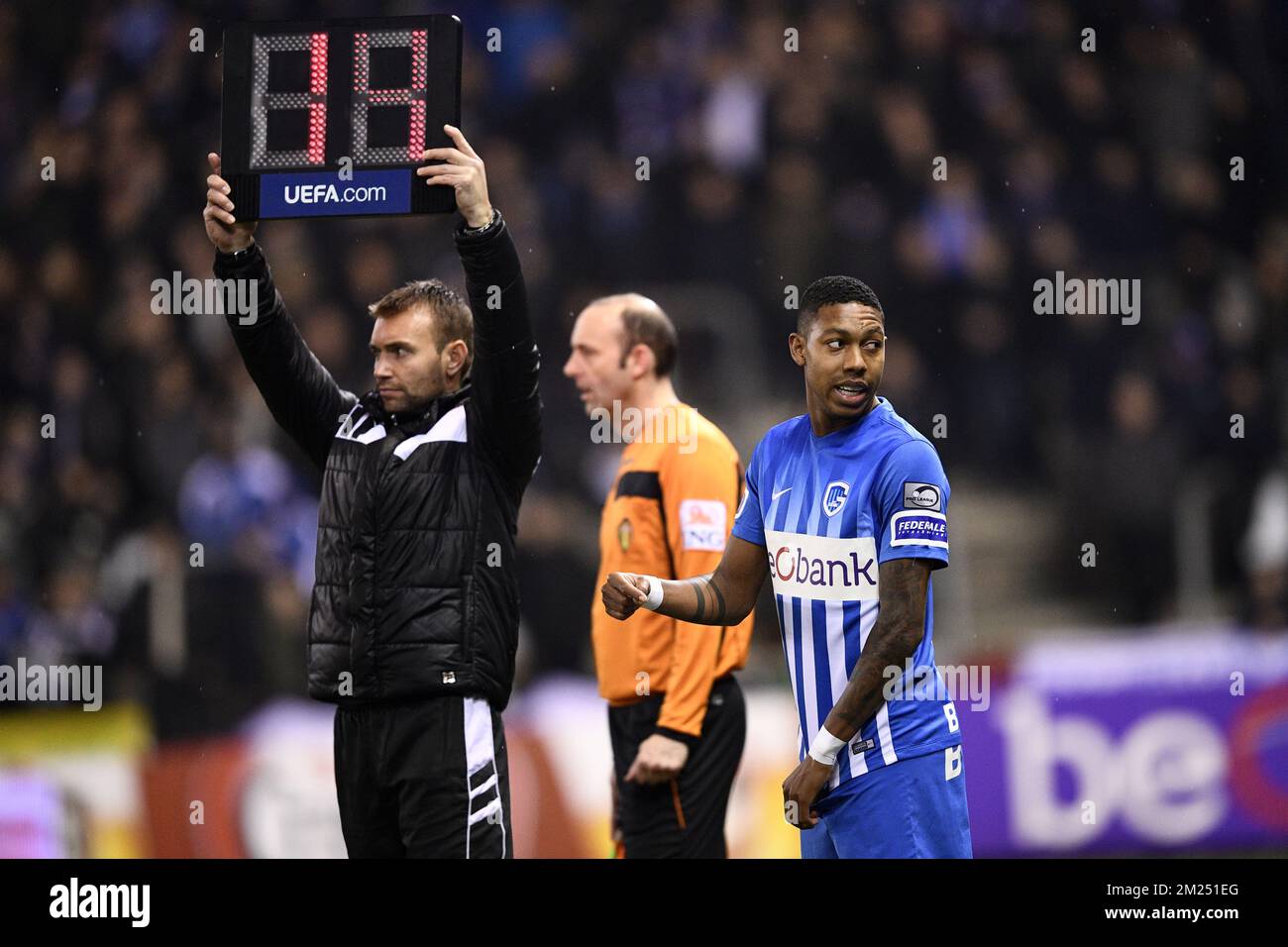 Jean-Paul Boetius de Genk photographié lors du match Jupiler Pro League ...