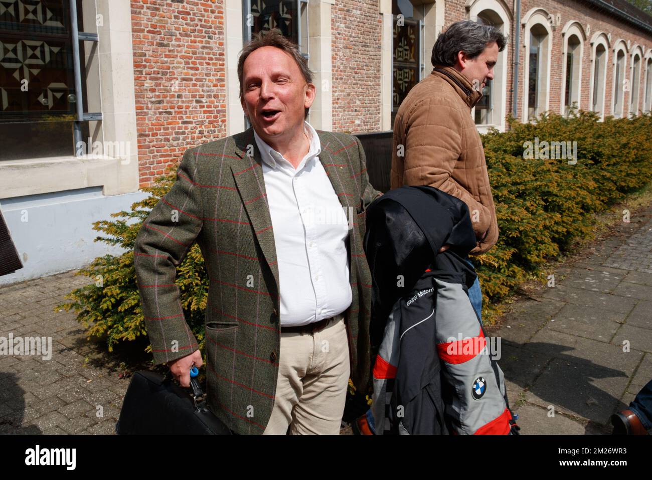 L'avocat Johan Platteau, défendant André Gyselbrecht et Peter ...