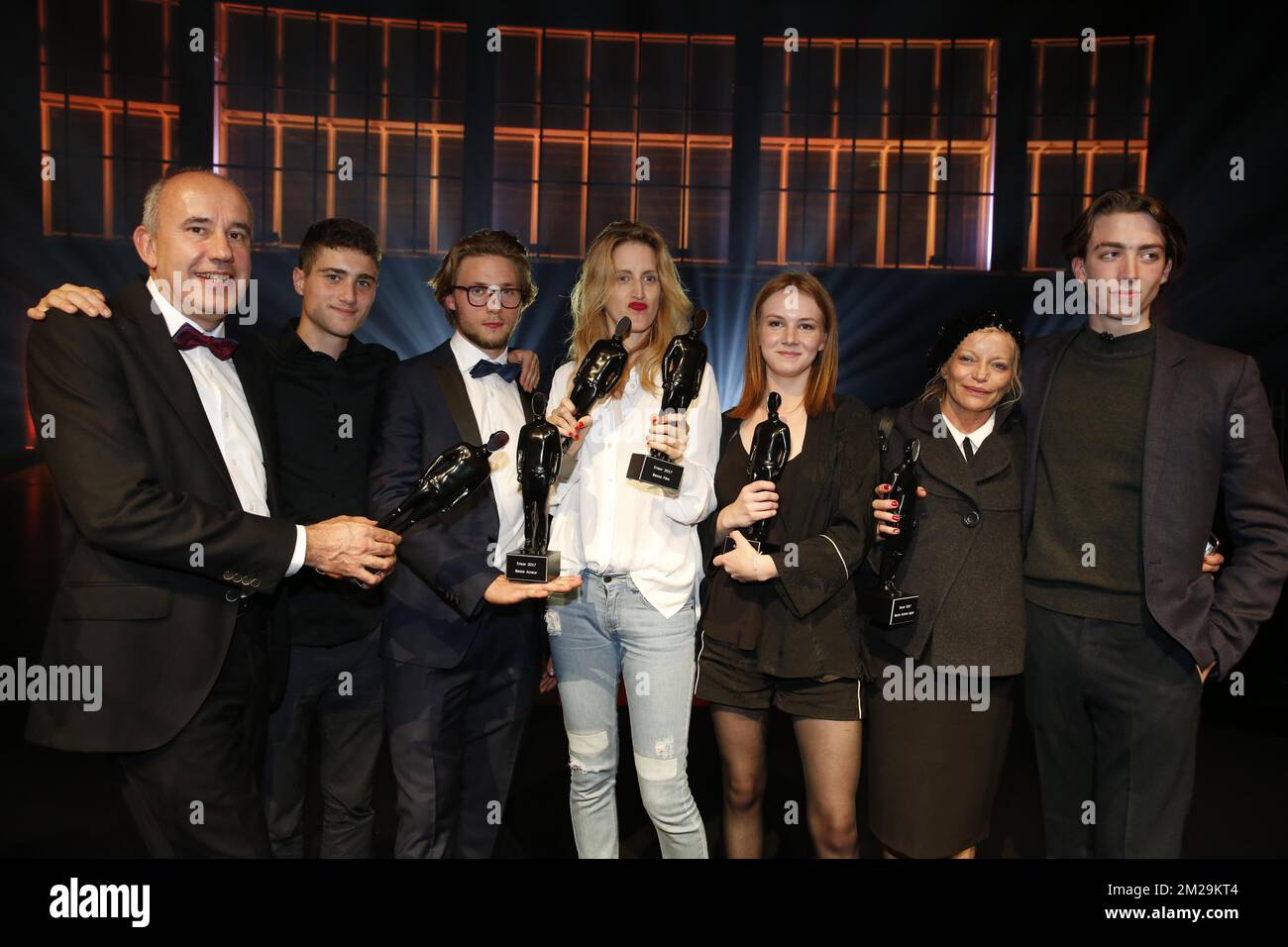 20150911 - OSTENDE, BELGIQUE: Loic Bellemans (2L), Sebastian Van Dun ...