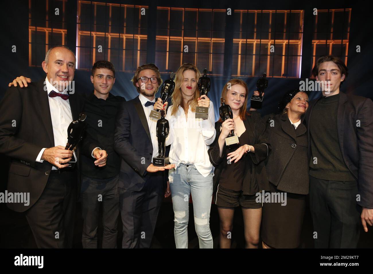 20150911 - OOSTENDE, BELGIUM: Loic Bellemans (2L), Sebastian Van Dun ...