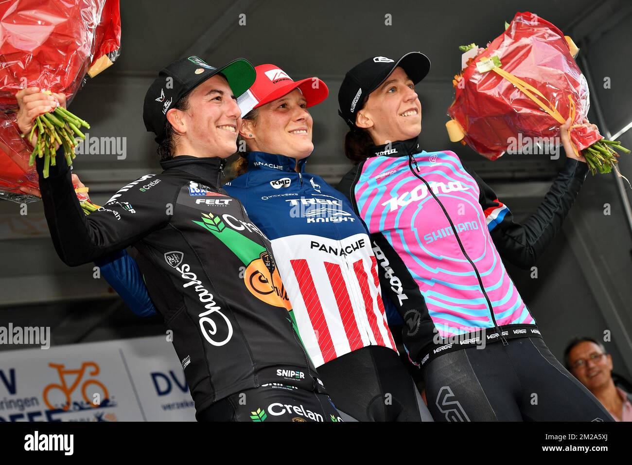 Dutch Maud Kaptheijns, US Katie Compton et British Helen Wyman ...