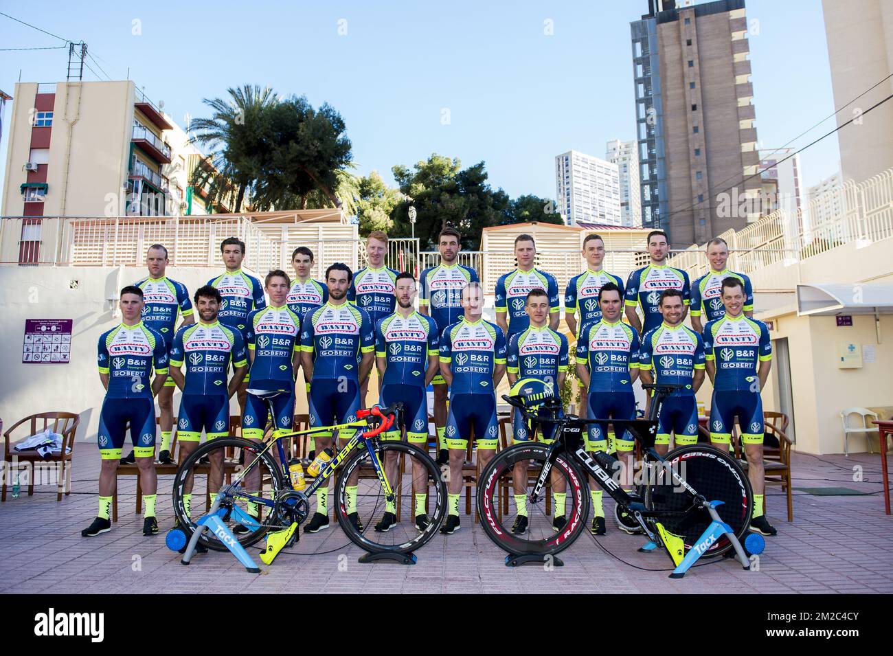 (Rang supérieur G-D), belge Thomas Degand de Wanty-Groupe Gobert ...