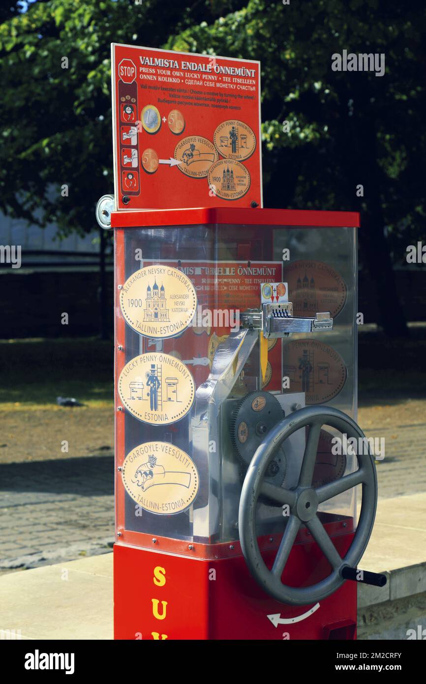 Penny press machine Banque de photographies et d’images à haute ...