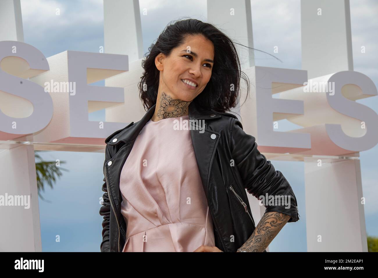 L'actrice mi Hoa Lee participe à la photo Felix au Festival des séries ...