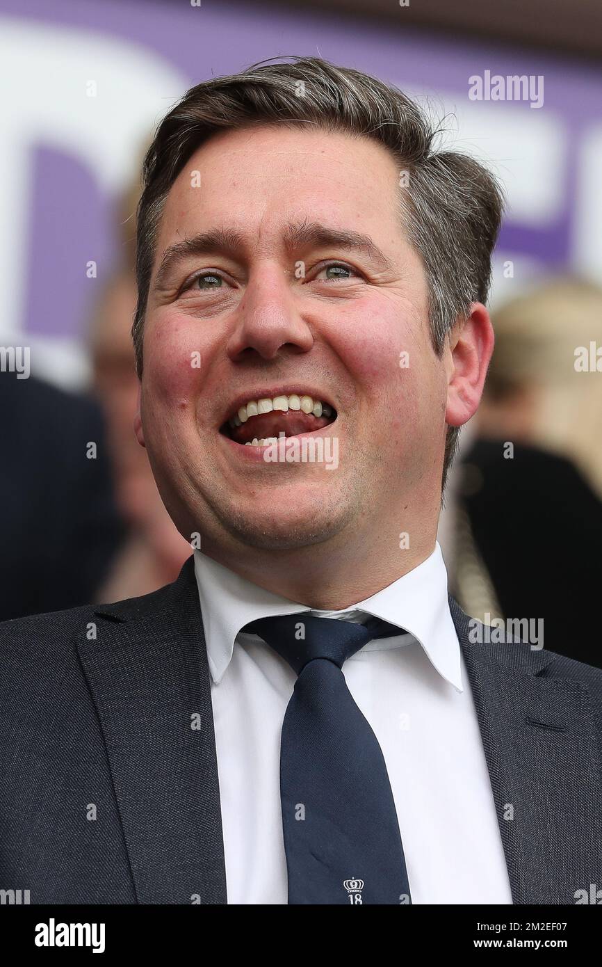 Vincent Mannaert, directeur général du club, et Vincent Mannaert ...