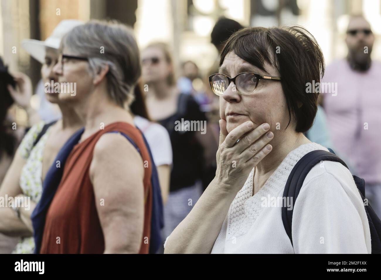 L'illustration montre un hommage à la chanteuse Maurane à la Grand ...