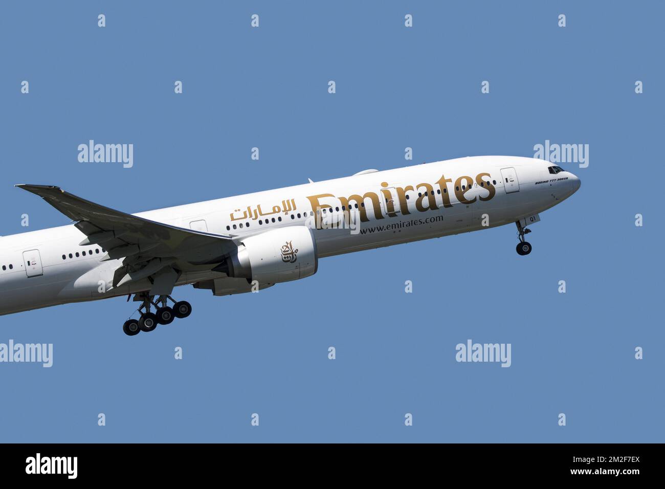 Boeing 777-300ER, avion à double moteur à grande portée d'Emirates ...