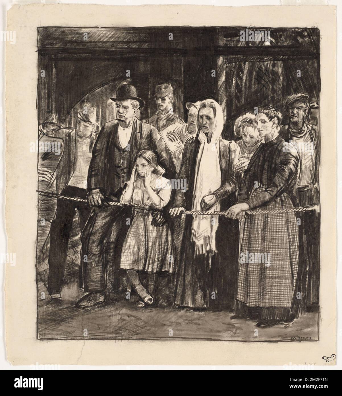 La ligne morte, les catastrophes, l'exploitation minière du charbon ...