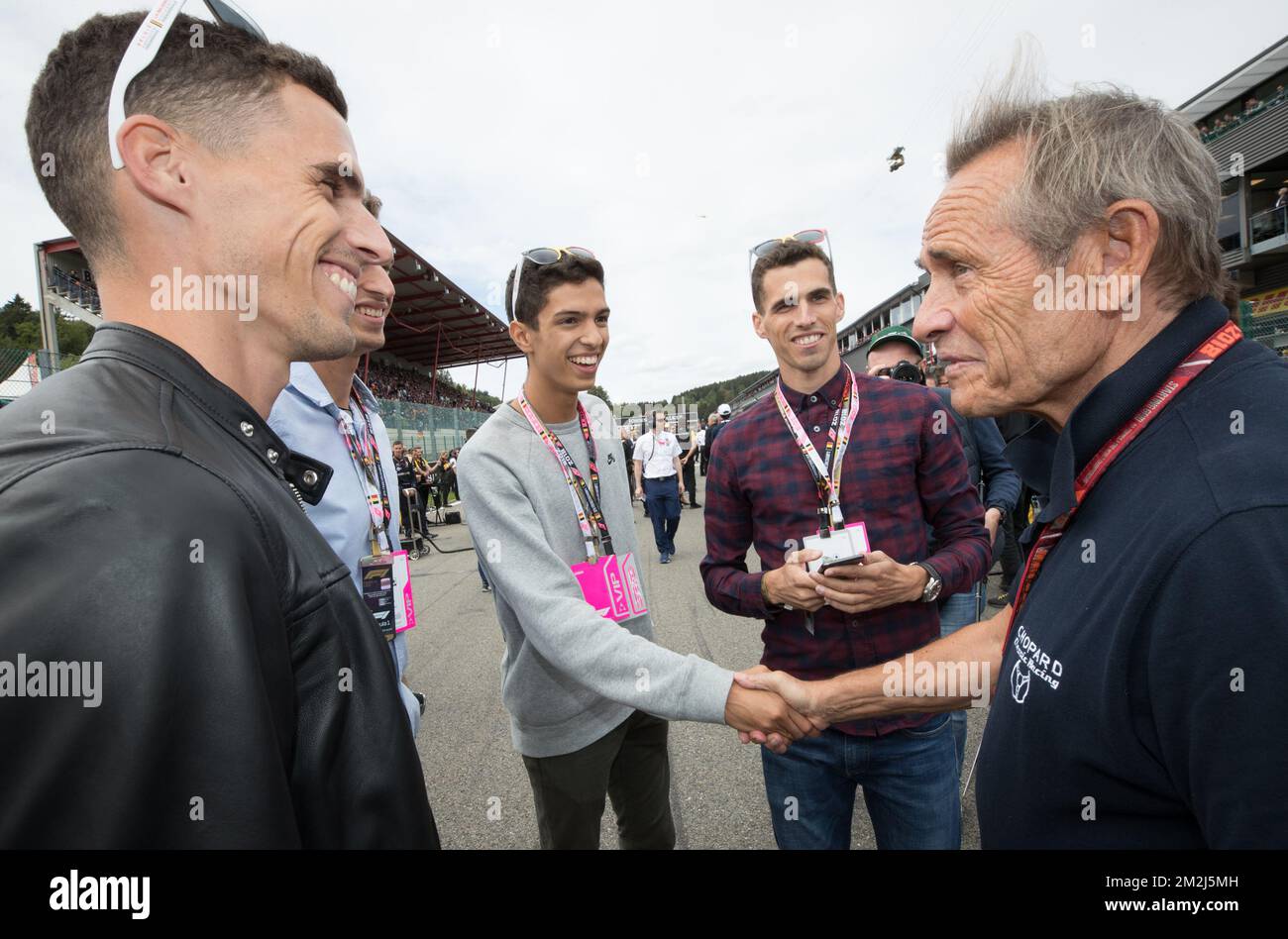 Jonathan Borlee, Dylan Borlee, Jonathan Sacoor et Kevin Borlee ...