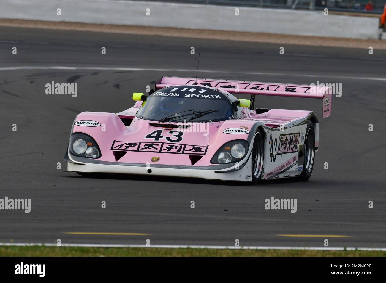 Porsche 962-201, de retour au circuit où le groupe C a tenu sa première ...