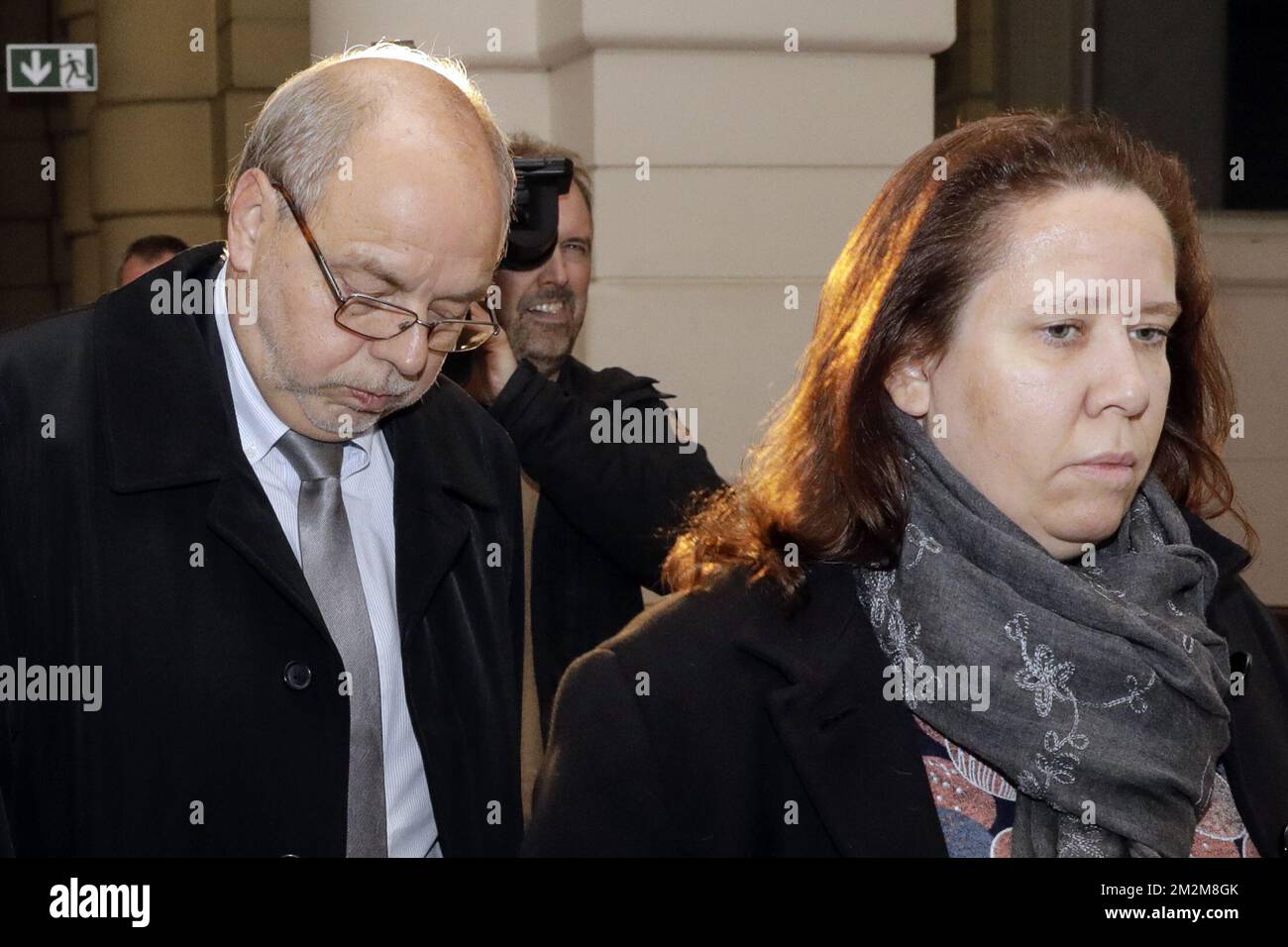 Christian Van Eyken et Sylvia Boigelot, de UF, photographiés au début ...