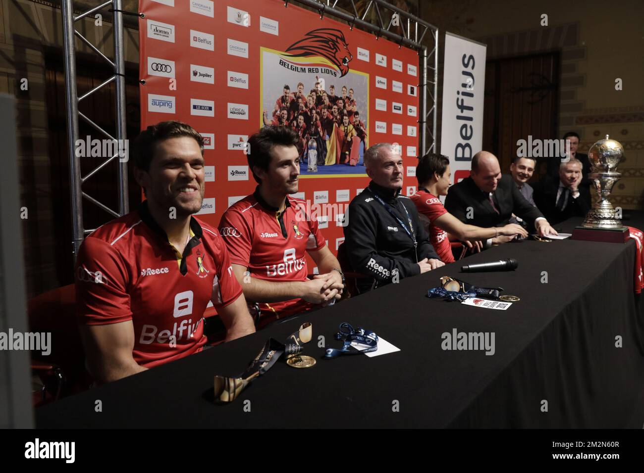 Vincent Vanasch, gardien de but belge, Sébastien Dockier, entraîneur ...