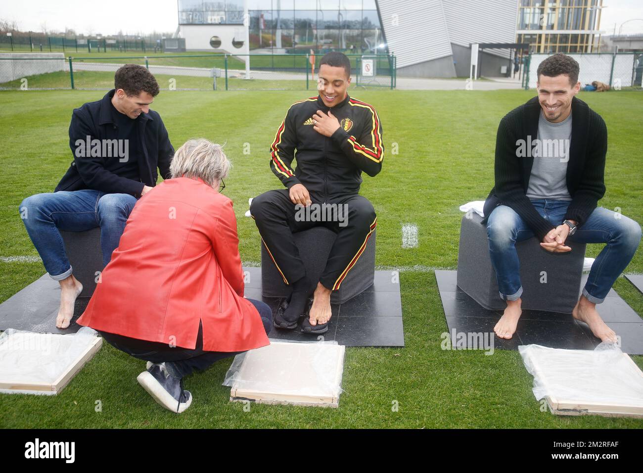 Jonathan Borlee, Youri Tielemans de Belgique et Kevin Borlee ...