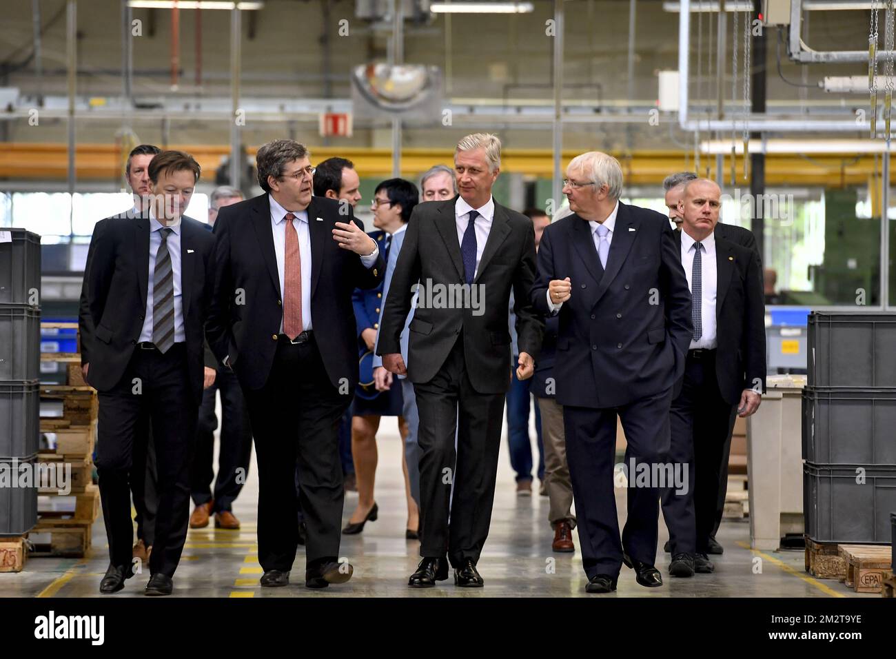 Niko Paul Matthijs, Niko JO de Backer et le roi Philippe - Filip de ...