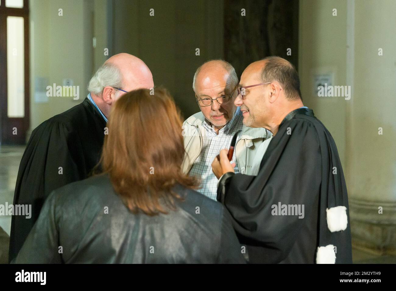 Marc Preumont, le profane de Sylvia B., l'accusé Sylvia B., Christian ...