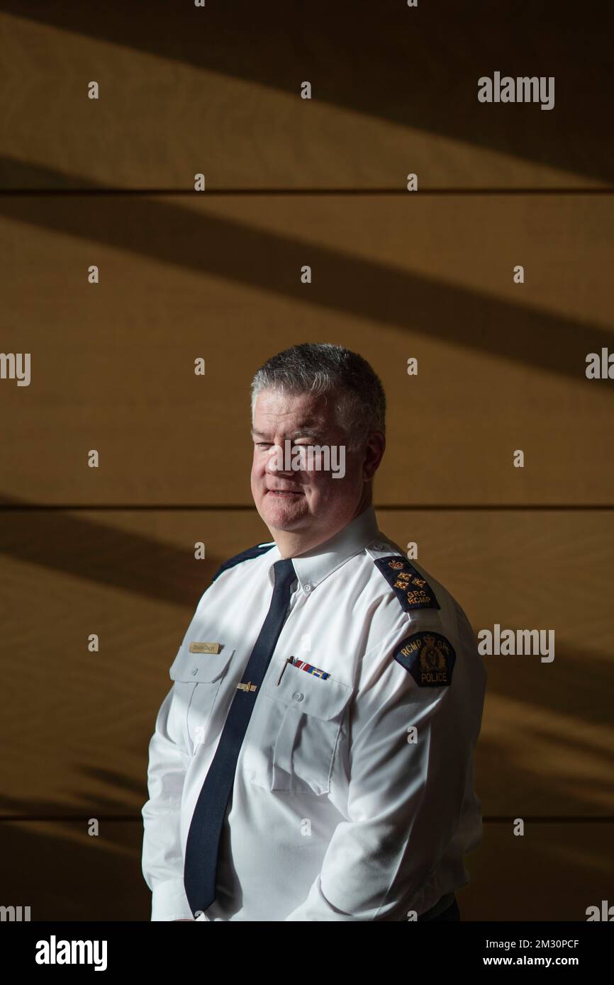 Le commissaire adjoint Dennis Daley, le nouveau commandant de la GRC de ...