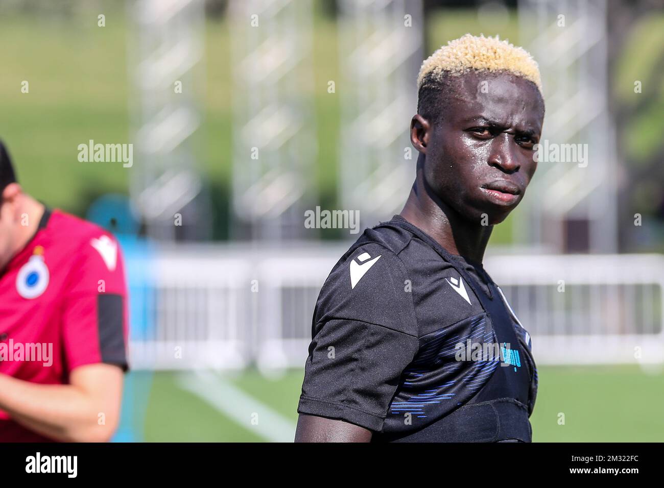 Krepin Diatta du Club photographié pendant le camp d'entraînement d ...