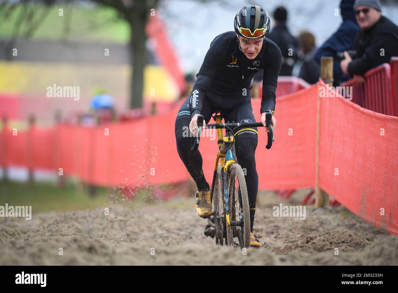 Belge Andreas Goeman photographié en action lors de la session d ...