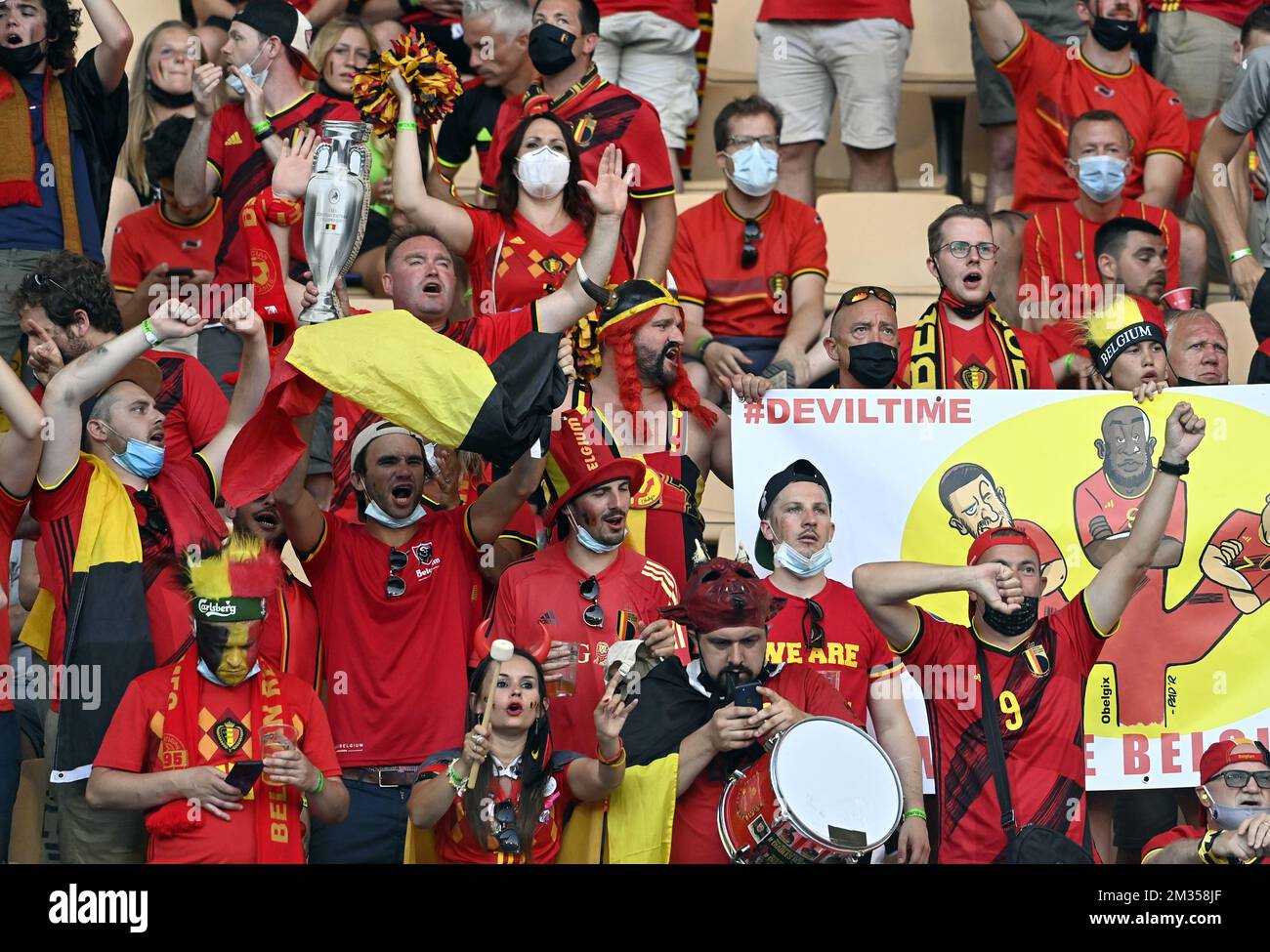 Voetbal foot football rode duivels diables rouges espagne spanje euros ...