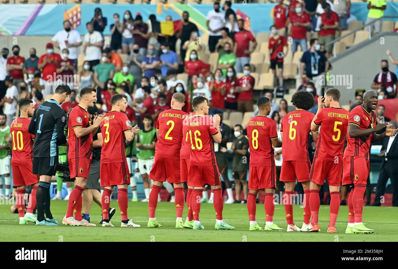 Voetbal foot football rode duivels diables rouges espagne spanje euros ...