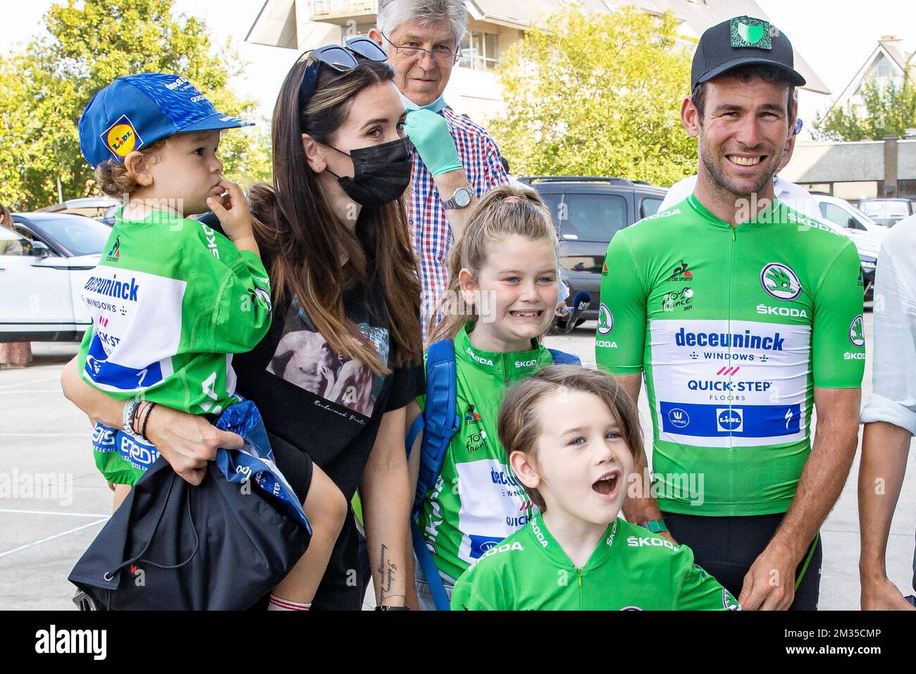 British Mark Cavendish de Deceuninck - Quick-Step, Peta Todd, épouse de ...