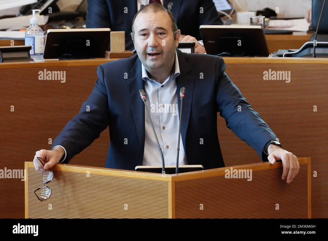 Le ministre wallon des pouvoirs locaux et du logement Christophe ...